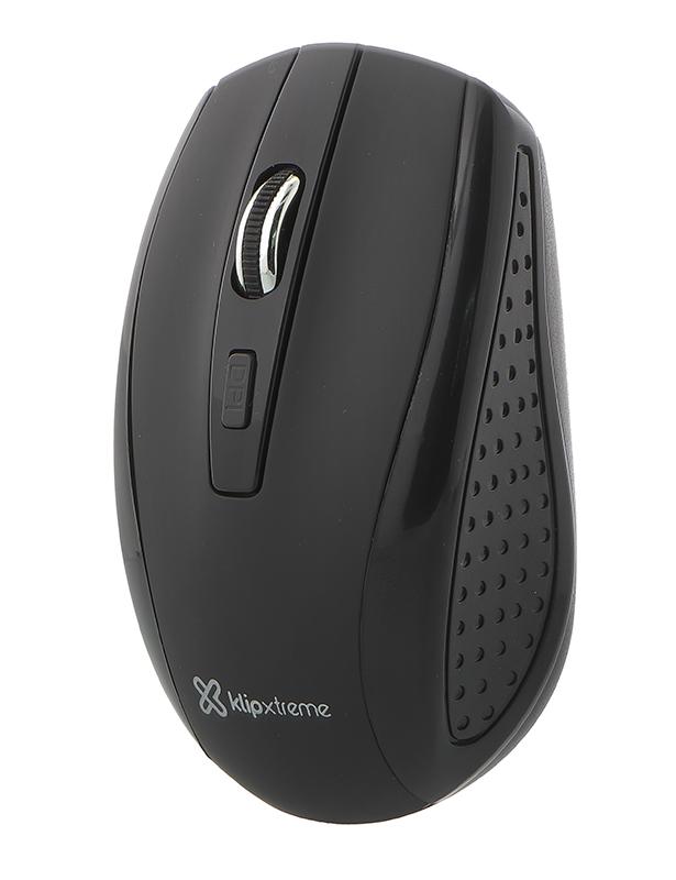 Mouse Óptico Inalámbrico, 2.4Ghz, 1600dpi, Color Negro, Klever Klip Xtreme : Precio Guatemala